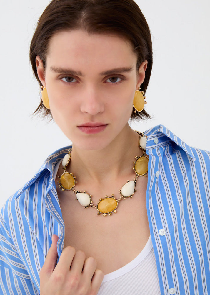 GRACE NECKLACE IN RESIN – Nalì