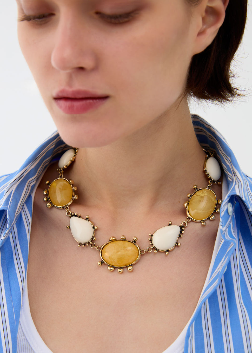 GRACE NECKLACE IN RESIN – Nalì